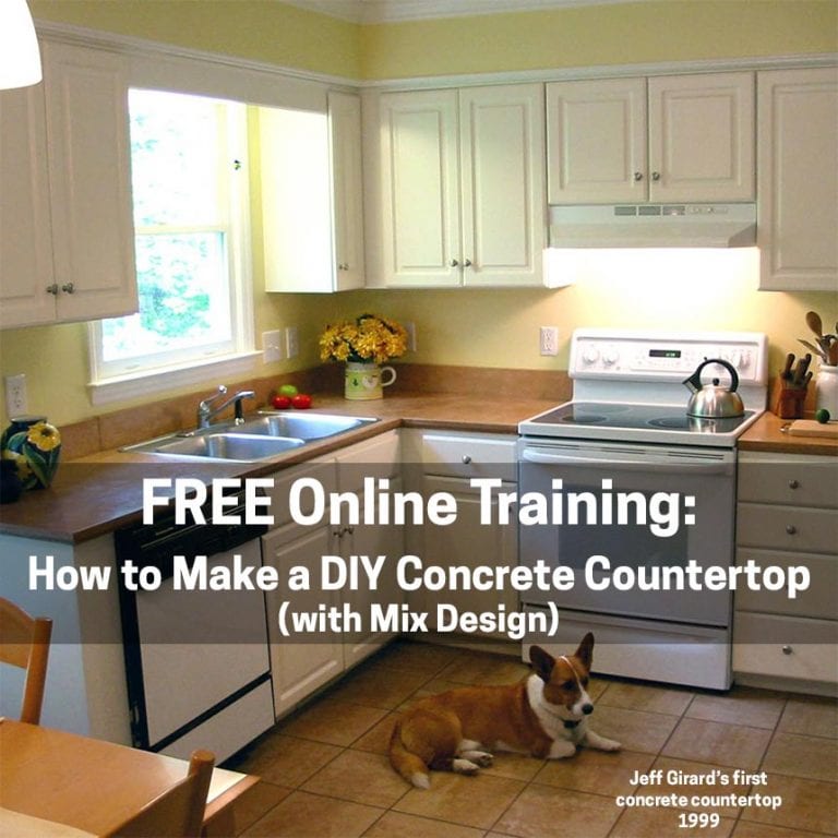 Easy-To-Use Precast Mix Calculator | Concrete Countertop Institute